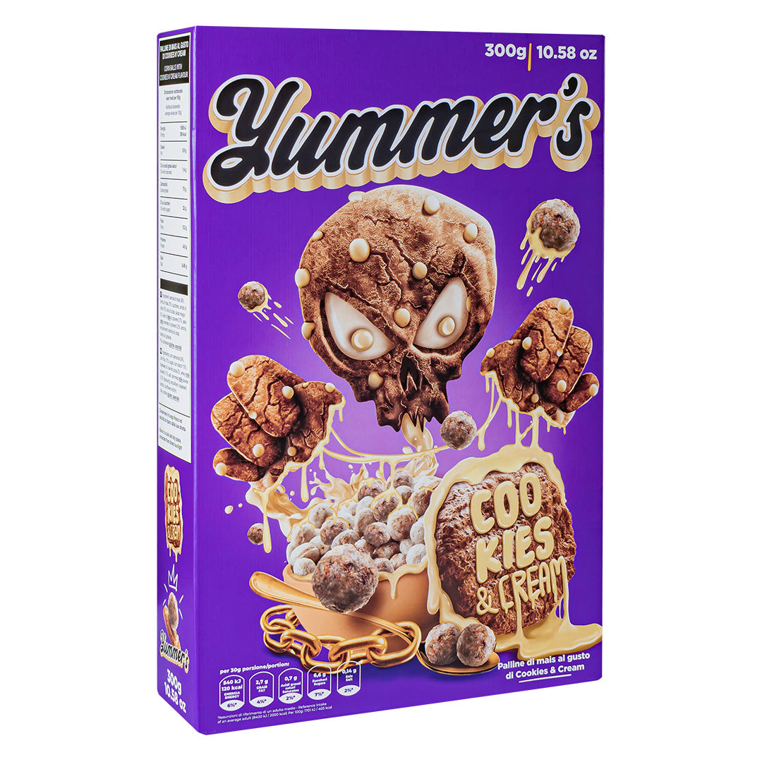 Yummer's Cookies & Cream - palline di mais al gusto di cookies & cream da 300g – American Uncle