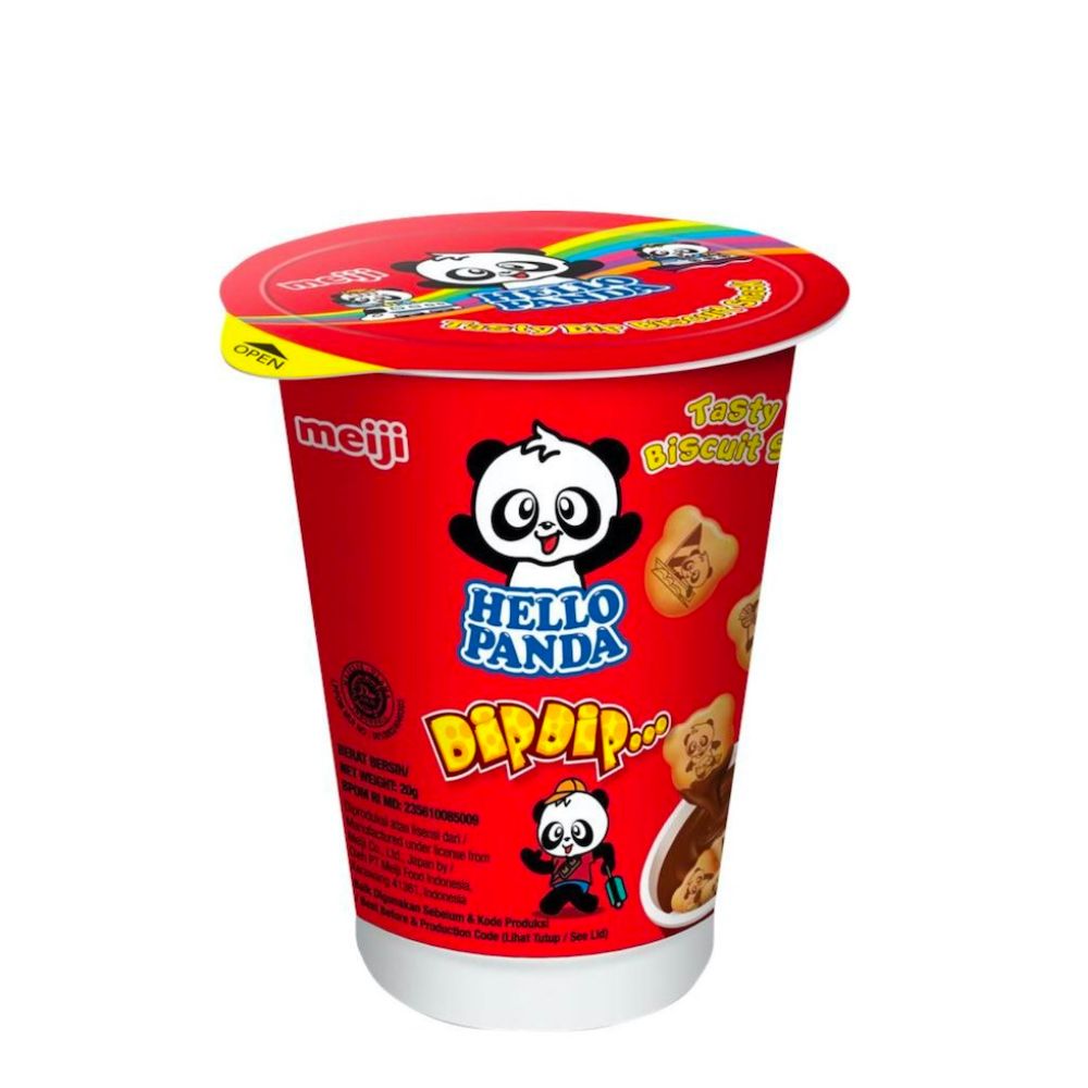 Hello Panda Dip Dip Choco - biscotti con crema al cioccolato da 20g – American Uncle