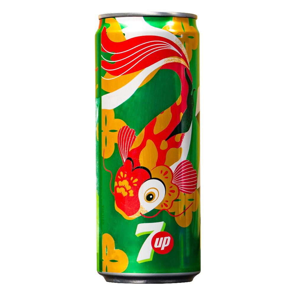 7 Up Koi Carp Lemon - bevanda gassata al gusto di limone da 330ml ...