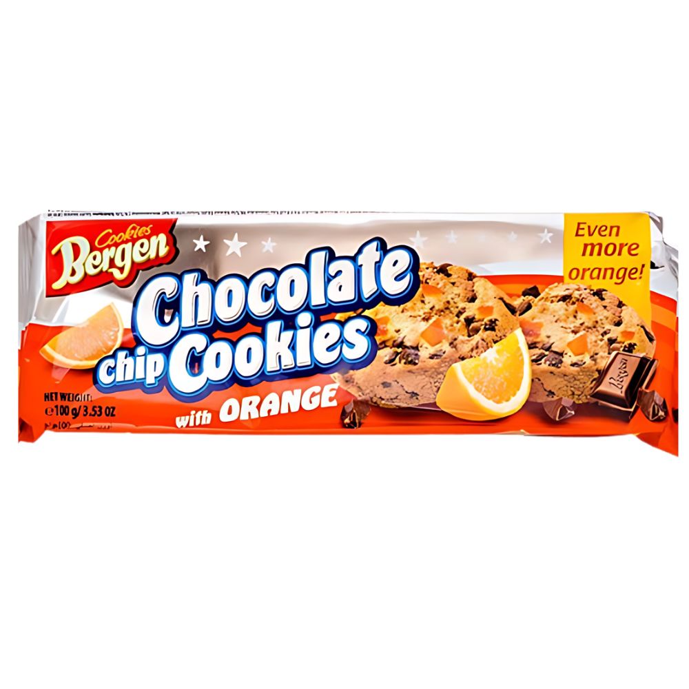 Bergen Chocolate Chip Orange Cookies - biscotti con gocce di cioccolato ...