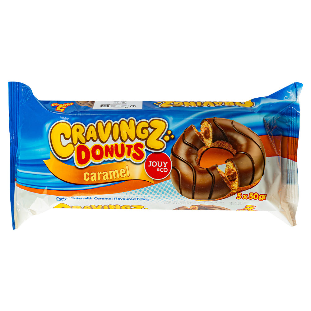 Jouy&Co Cravingz Donuts Caramel - ciambelle al caramello da 50g ...