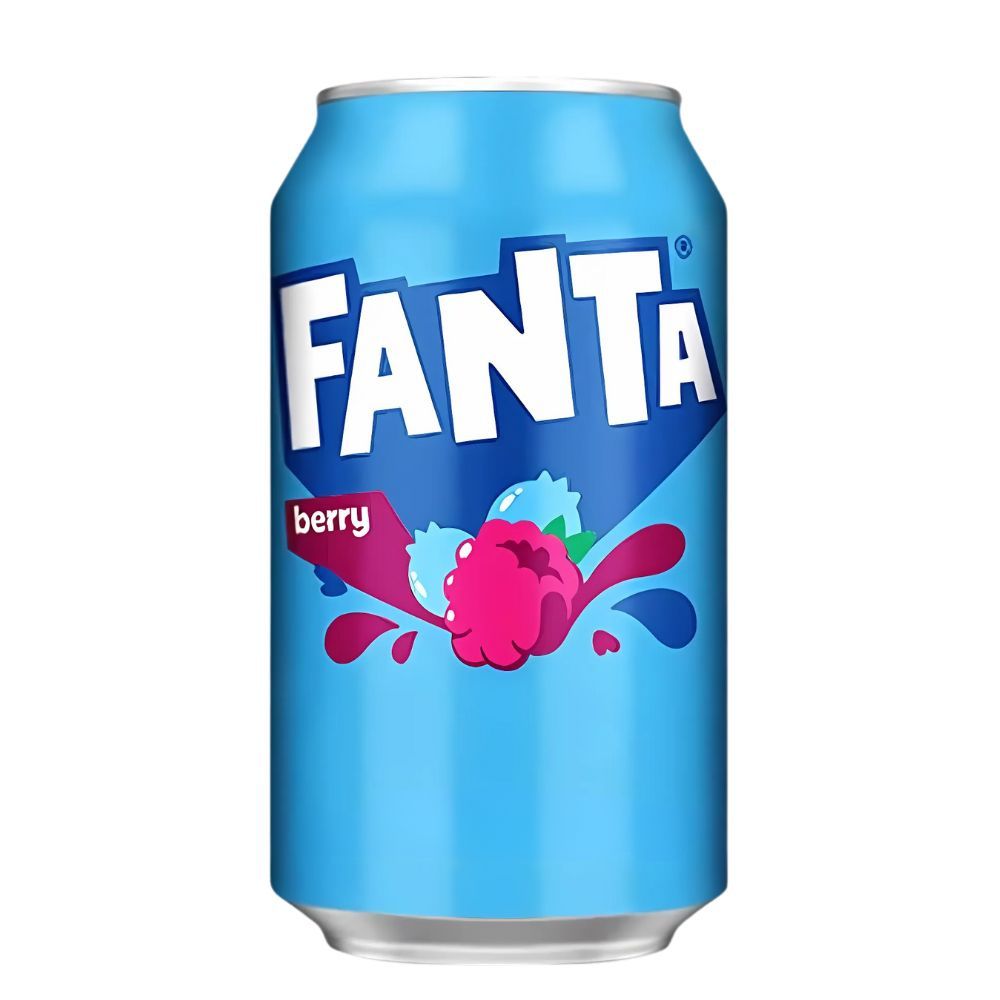 Fanta Berry - bevanda al mirtillo blu da 355ml – American Uncle