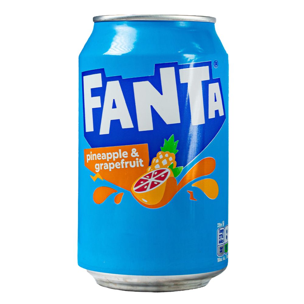 Fanta Pineapple & Grapefruit - bevanda frizzante al gusto di ananas e ...