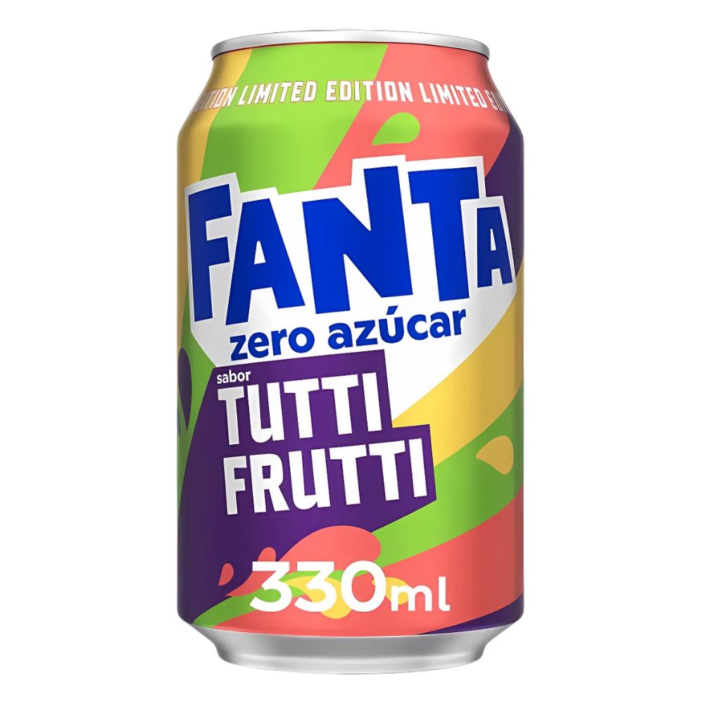 Fanta Tutti Frutti Zero Azúcar Limited Edition - bevanda analcolica al ...