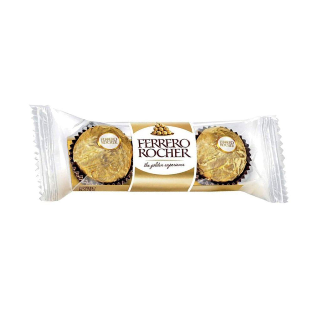 Ferrero Rocher - croccanti specialità al cioccolato al latte con ...