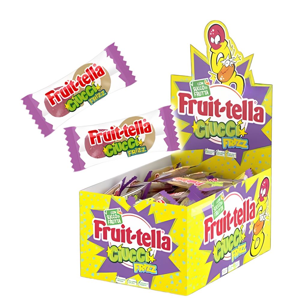 Fruittella Ciucci Frizz - Caramella gommosa frizzante da 7g – American ...