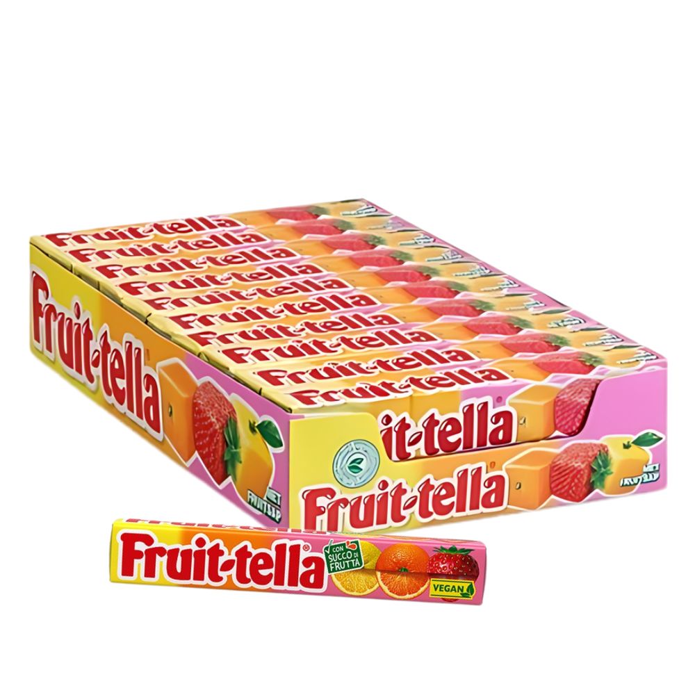 Fruittella Fruit Stick Vegan - caramelle gommose vegane alla frutta da ...