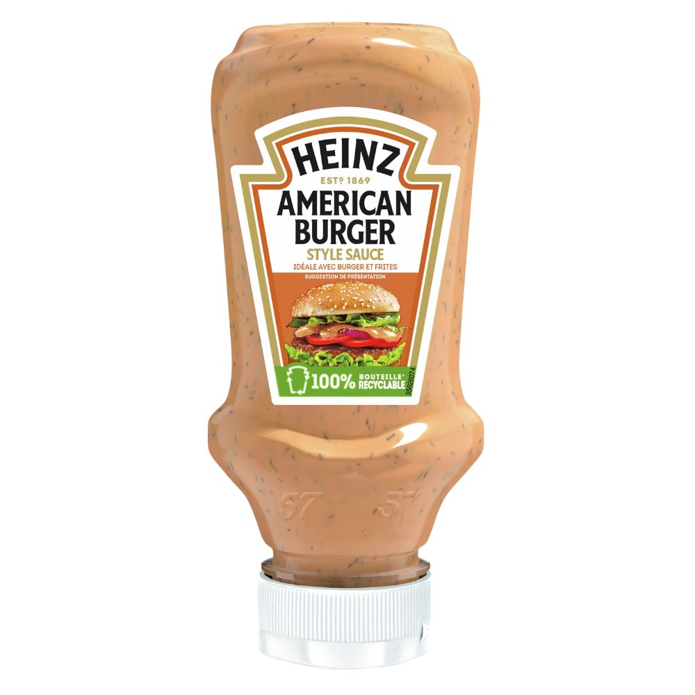 Heinz American Burger Style Sauce - salsa cremosa con un tocco di ...