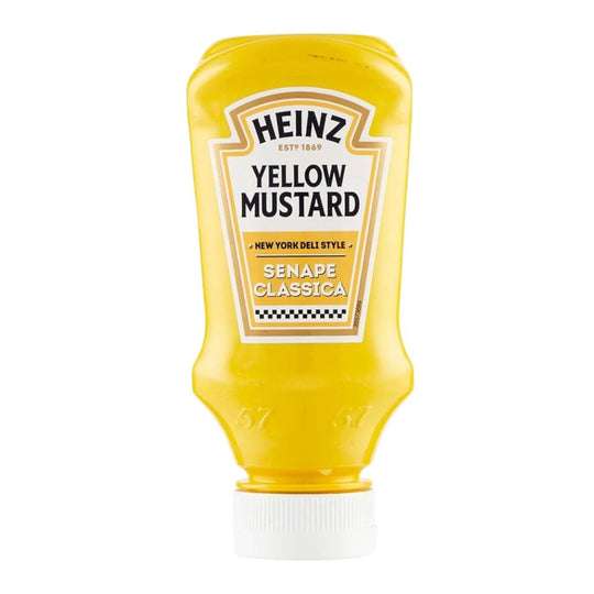 Heinz Yellow Mustard - senape da 240g – American Uncle