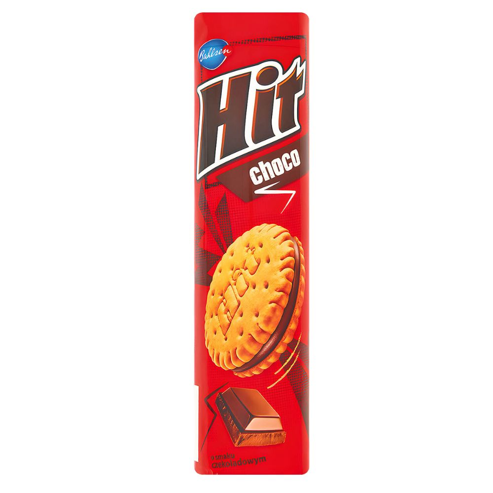 Hit Cookies Choco - biscotti con crema al cioccolato da 220g – American ...