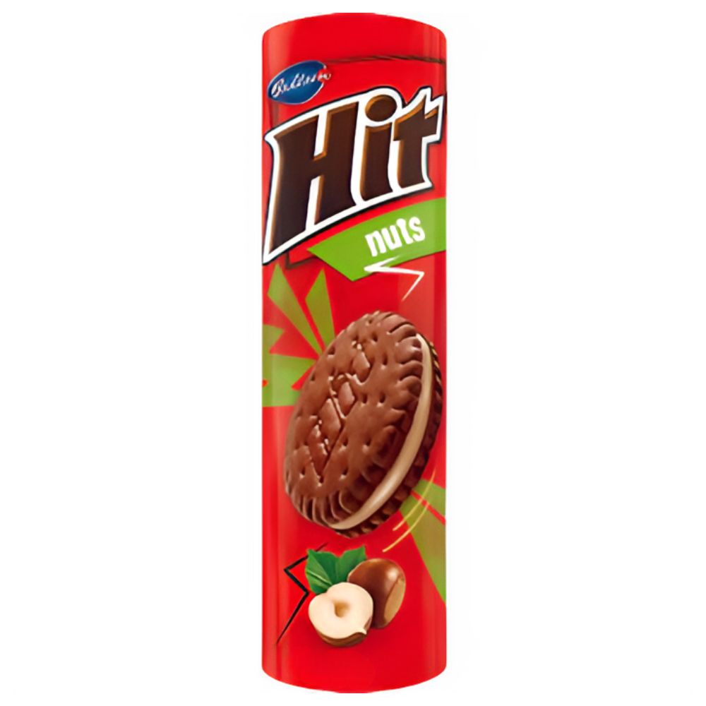 Hit Cookies Hazelnut - biscotti con crema alla nocciola da 220g ...