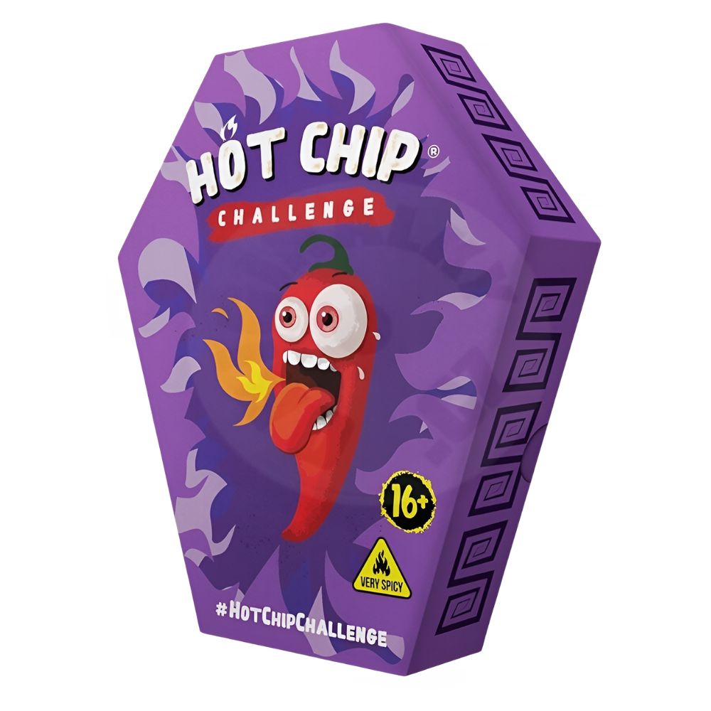 Hot Chip Challenge - patatina extra piccante da 3g – American Uncle