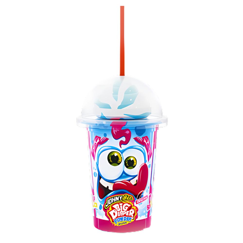 Johny Bee Blue Raspberry Big Dipper Powder - lecca lecca con polverina ...