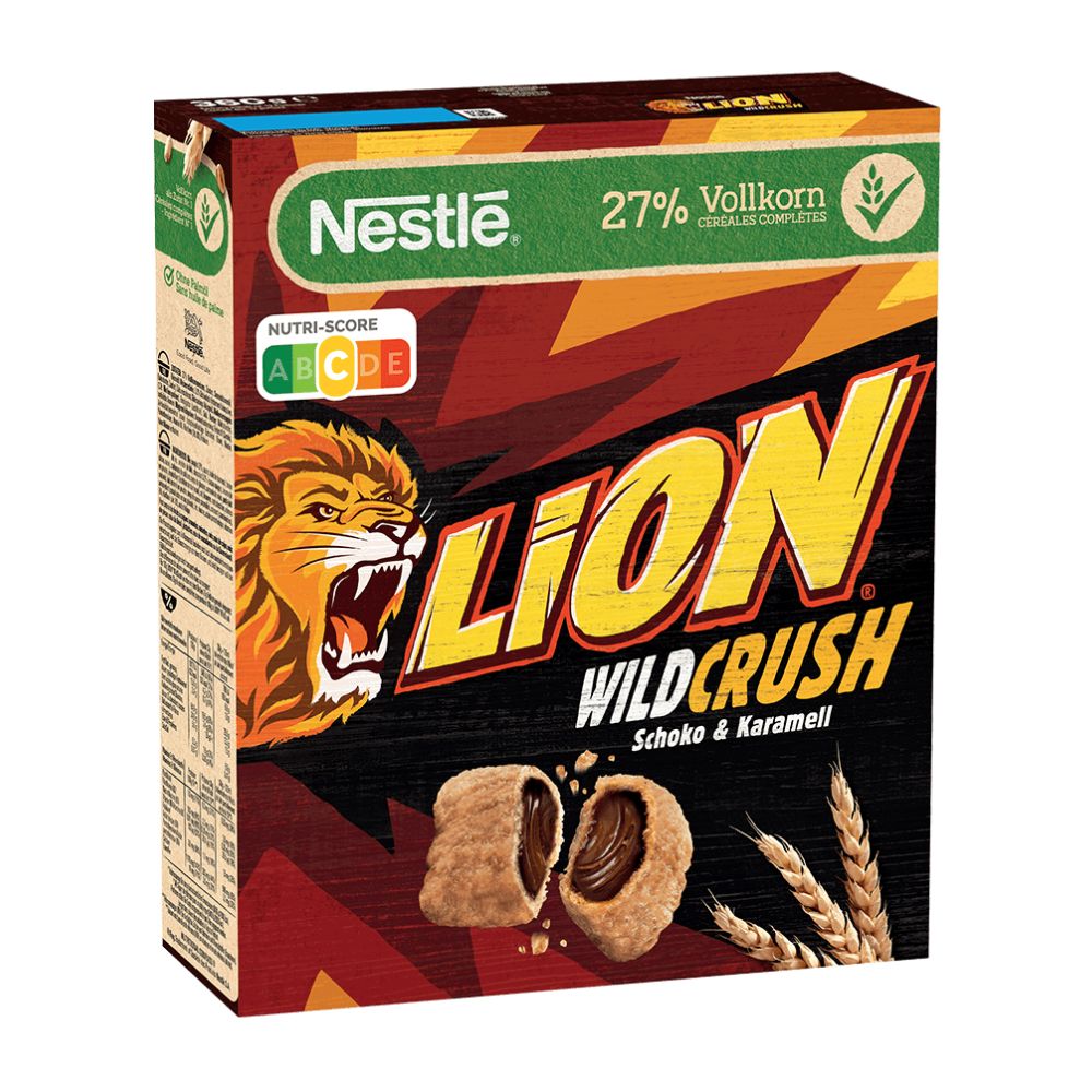 Lion Wild Crush - cereali ripieni di crema al cacao da 360g – American ...