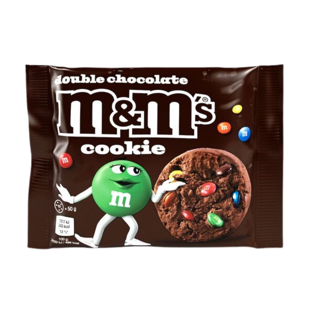 M&M's Cookie Double Chocolate - biscotti con M&M's da 50g – American Uncle