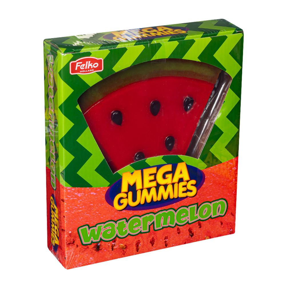 Mega Gummies Watermelon - caramella gommosa a forma di anguria da 600g ...