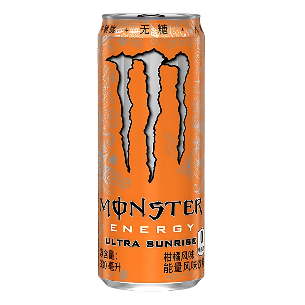 Monster Ultra Sunrise - energy drink al gusto di agrumi da 330ml ...