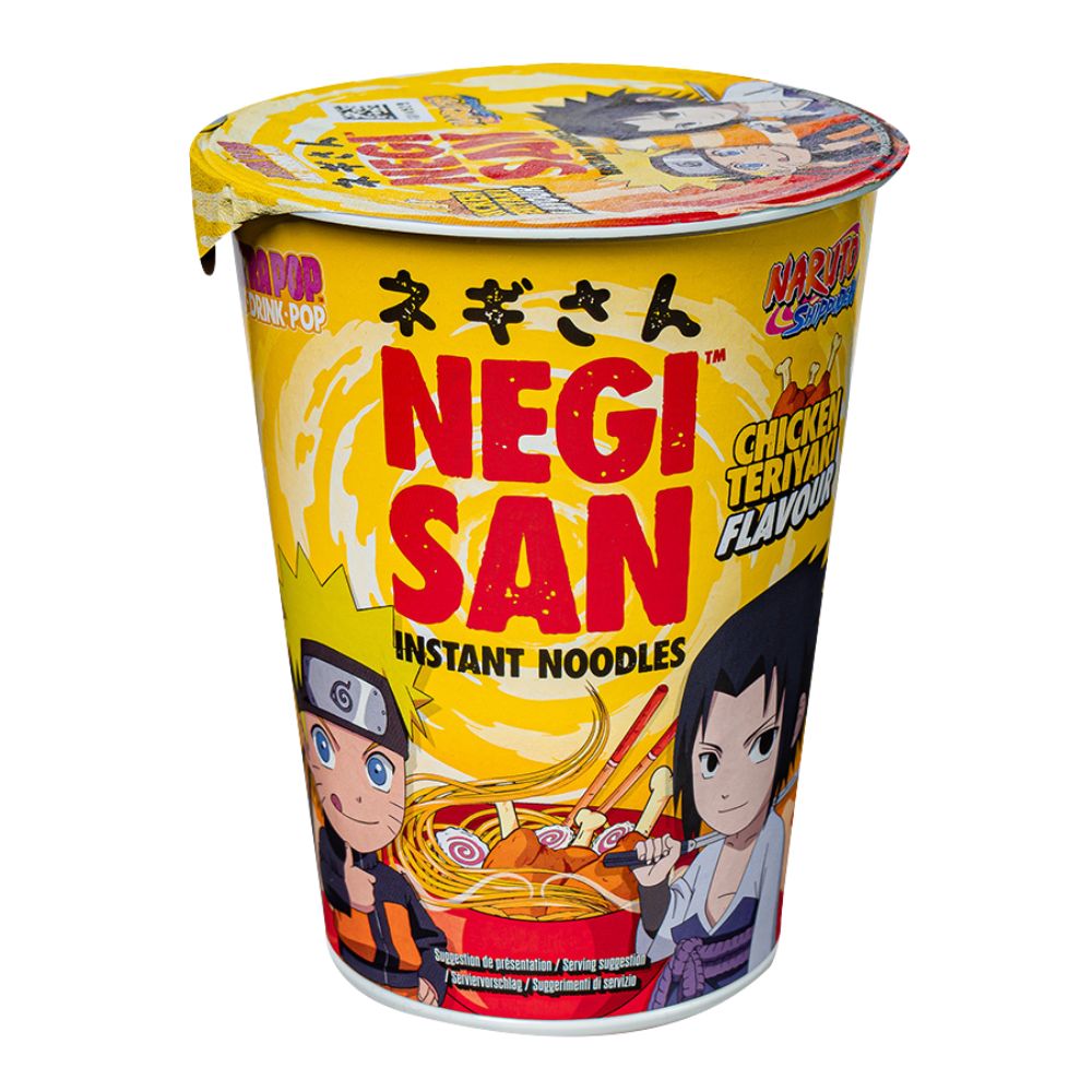 Naruto Ultra Pop Instant Noodles Chicken Teriyaki Flavour of Naruto and ...