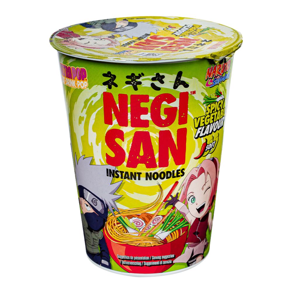 Naruto Ultra Pop Instant Noodles Spicy Vegetables of Sakura and Kakashi ...