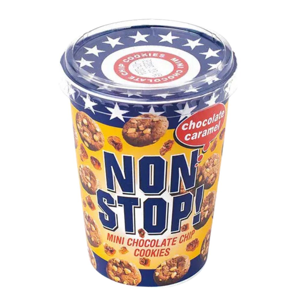 Non Stop! Mini Cookies Choco Caramel - biscotti con pezzi di cioccolato ...