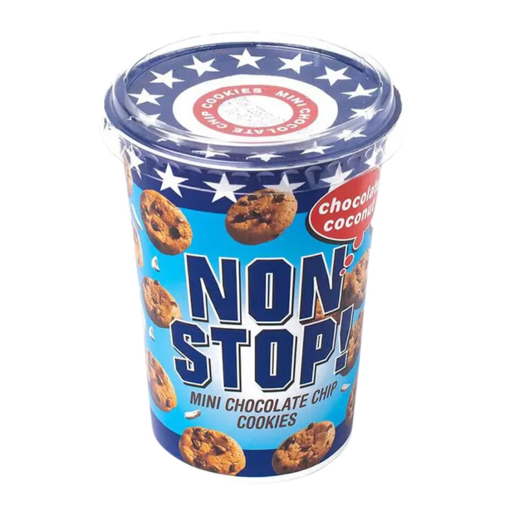 Non Stop! Mini Cookies Choco Coconut - biscotti con pezzi di cioccolato ...