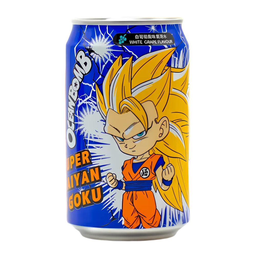 Ocean Bomb Goku Super Saiyan 3 - bevanda gassata aromatizzata al gusto ...
