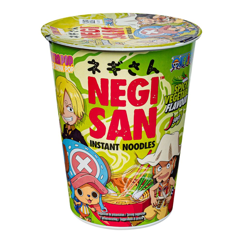 One Piece Ultra Pop Instant Noodles Spicy Vegetables of Sanji, Usopp e ...