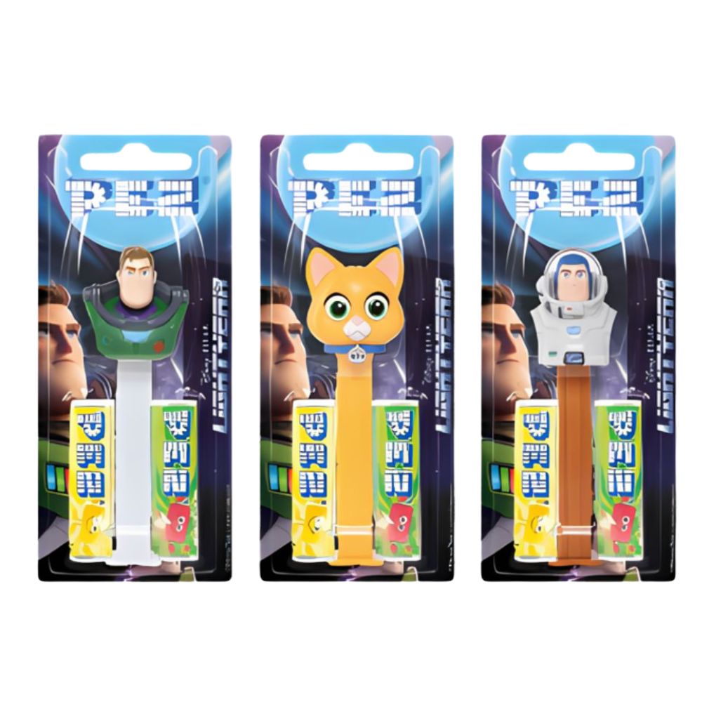 Pez Buzz Lightyear - caramelle al gusto di frutta da 17 g – American Uncle