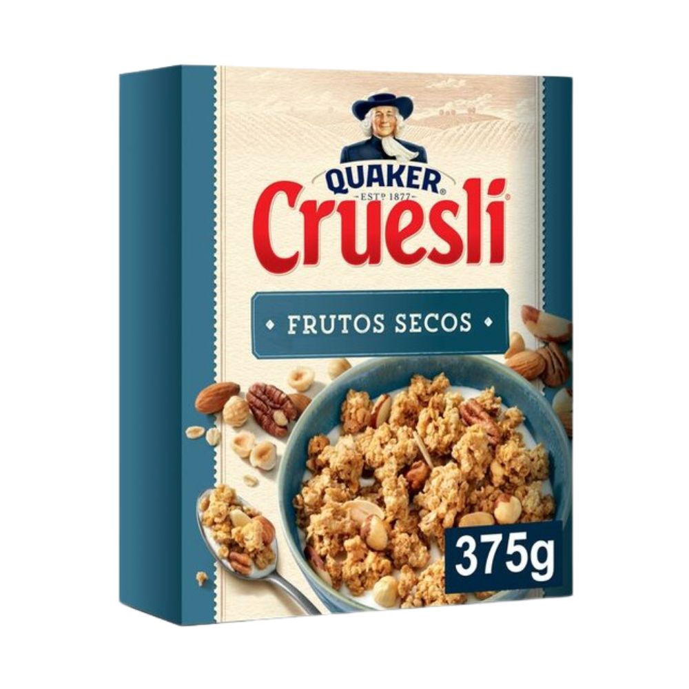 Quaker Cruesli Nuts - fiocchi d'avena con frutta secca da 375g ...