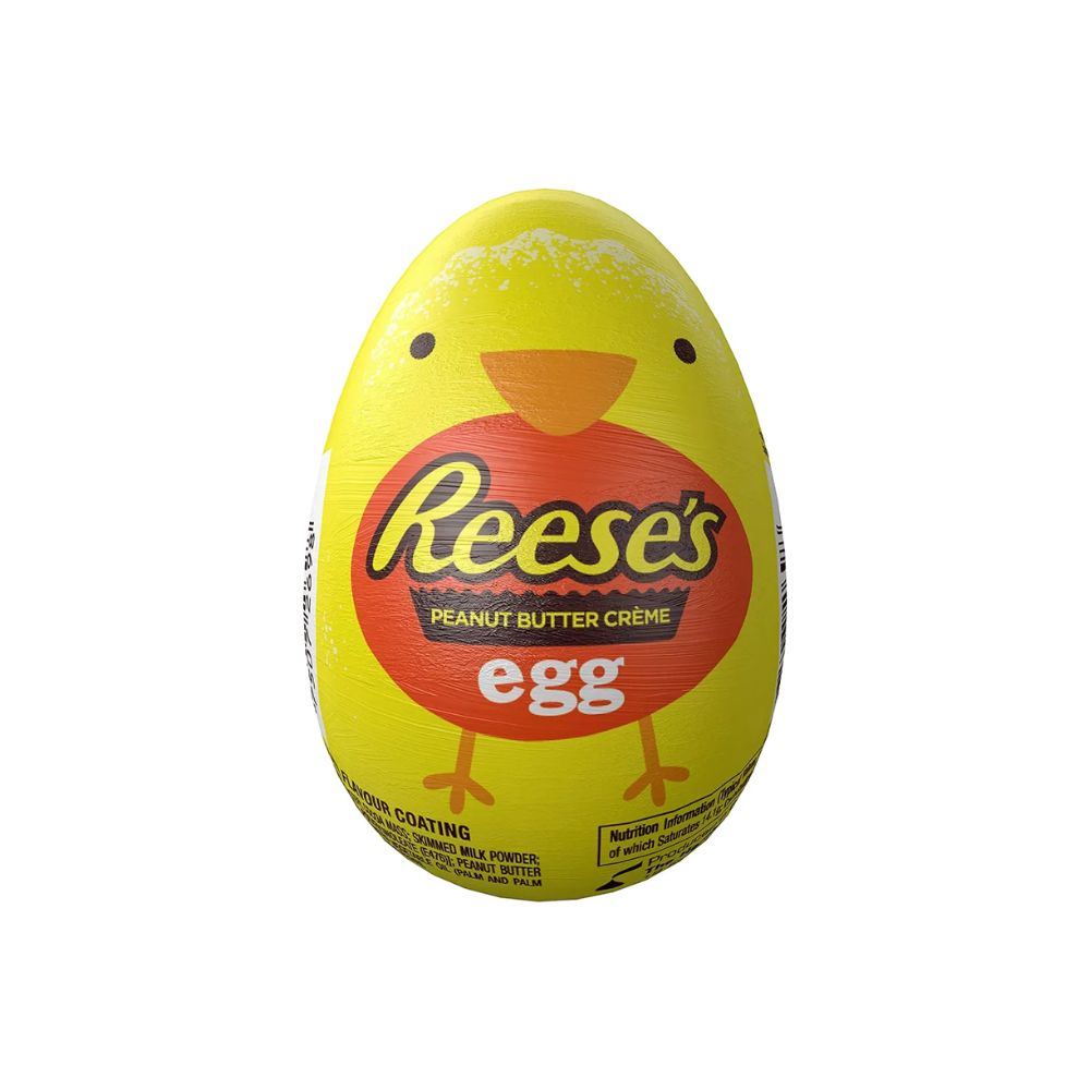 Reese's Peanut Butter Filled Egg - uovo di cioccolato al latte con ...