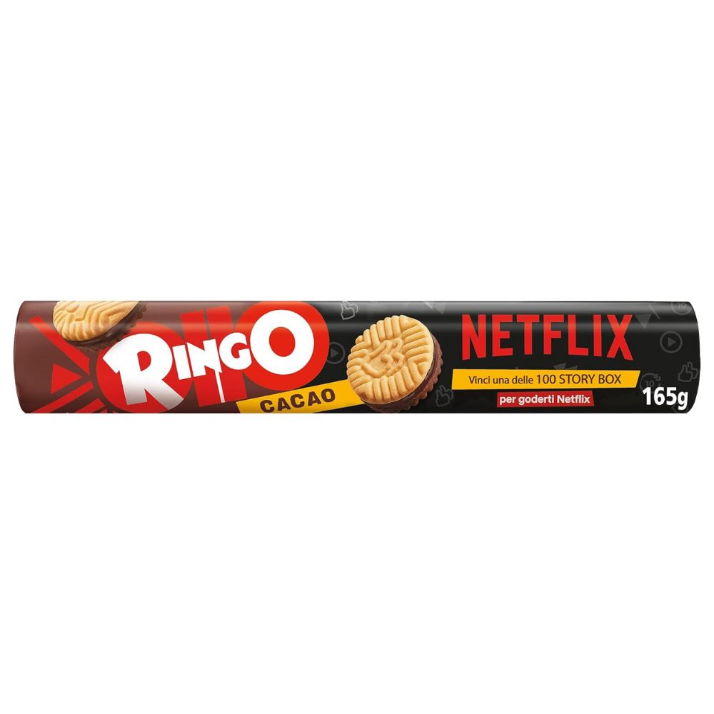 Ringo Cacao - biscotti farciti con crema al gusto di cacao da 165g ...