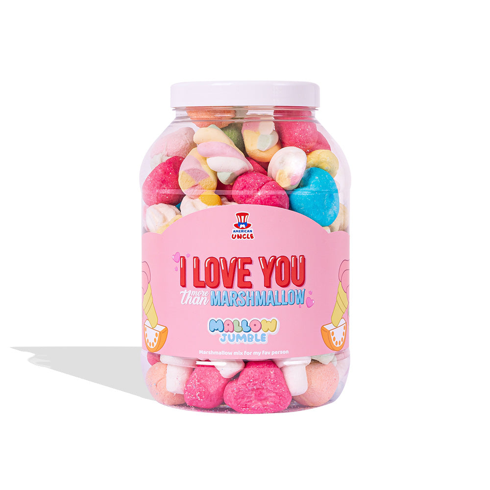 Mallow Jumble “I love You more than marshmallow” - barattolo di ...