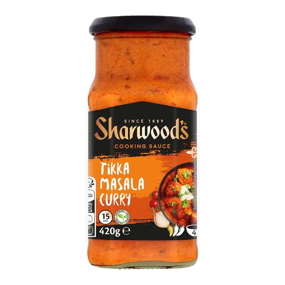 Sharwood's Tikka Masala Cooking Sauce, salsa al curry tikka masala da ...