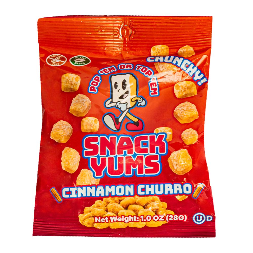Snack Yums Cinnamon Churro - biscotti al gusto di cannella da 28g ...