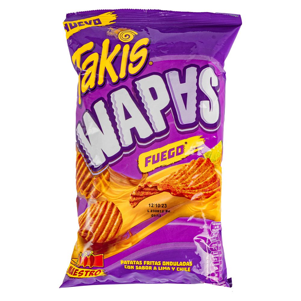 Takis Wapas Fuego - patatine piccanti al lime da 80g – American Uncle