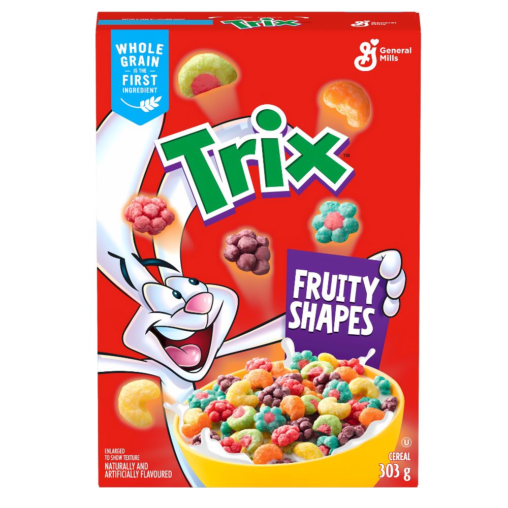 Trix Fruity Shapes - cereali al gusto di frutta da 303g – American Uncle