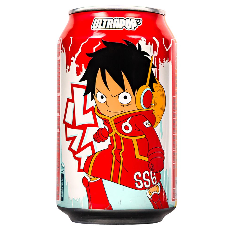 Ultra Pop One Piece Luffy Lemon Strawberry - bevanda gassata al gusto ...
