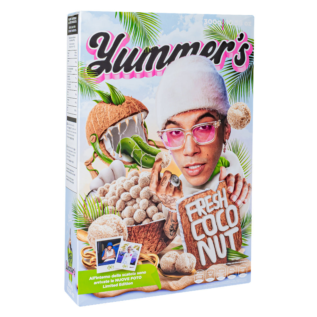 Yummer's Cereali Fresh Coconut by Sfera Ebbasta - palline al gusto di ...