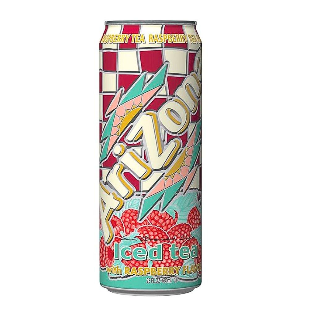Arizona Raspberry Iced Tea - tè ai lamponi da 680 ml – American Uncle