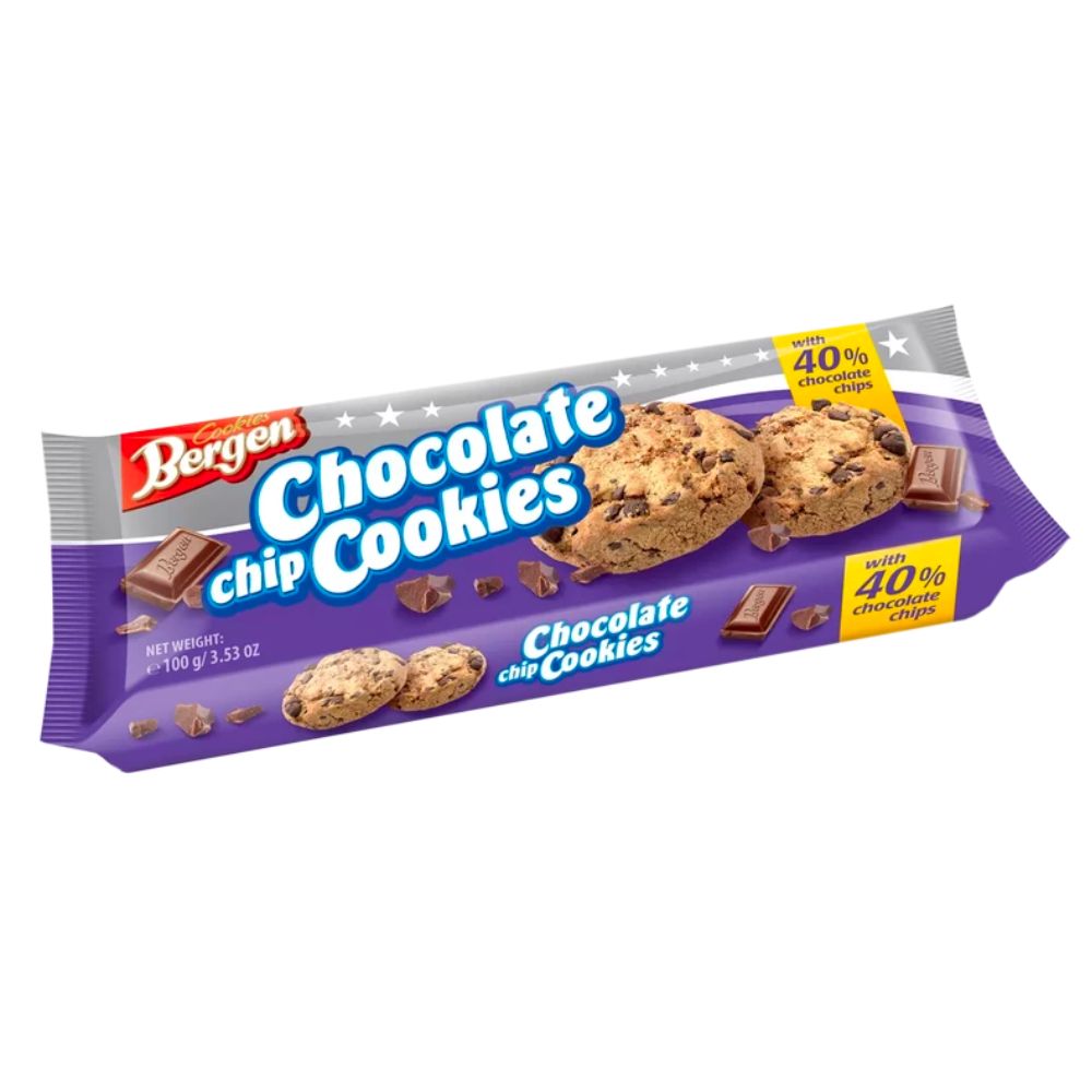 Cookies Bergen Chocolate Chip Cookies - biscotti con gocce di ...