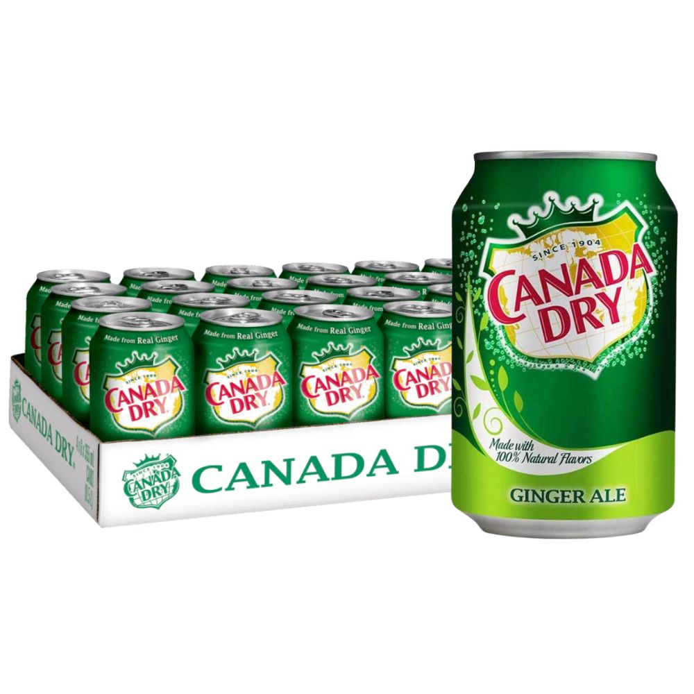 Canada Dry UK - bevanda allo zenzero da 330ml (confezione da 24 ...