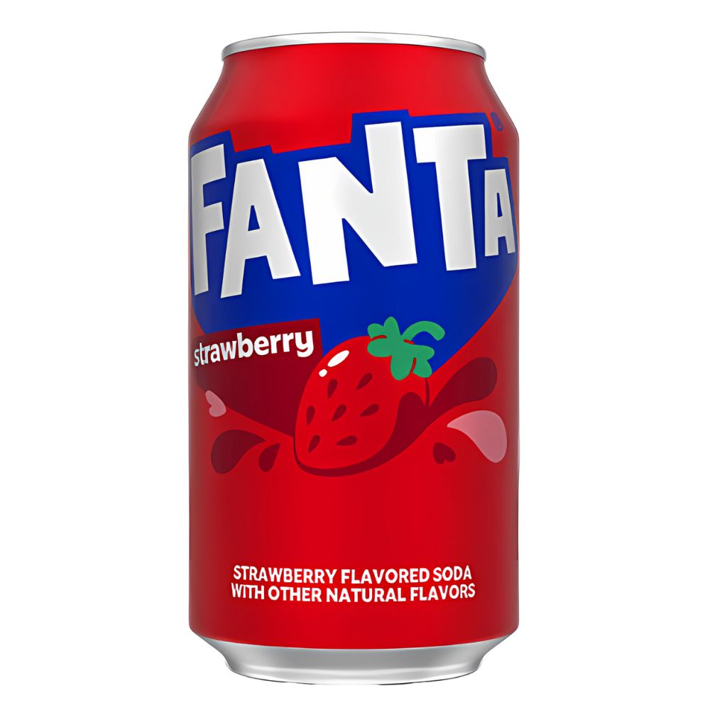 Fanta Strawberry - bevanda alla fragola da 355 ml – American Uncle