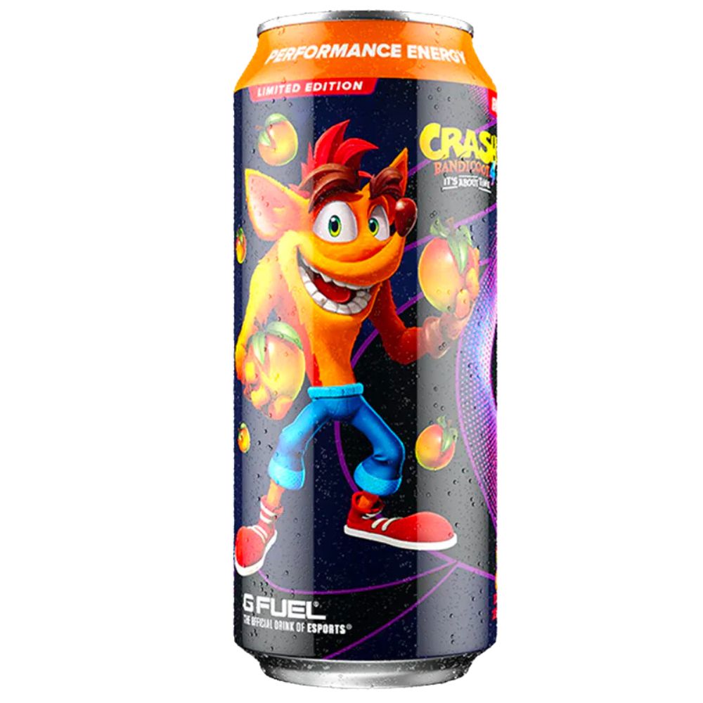 Gfuel Wumpa Fruit Crash Bandicoot - energy drink alla frutta da 473ml ...