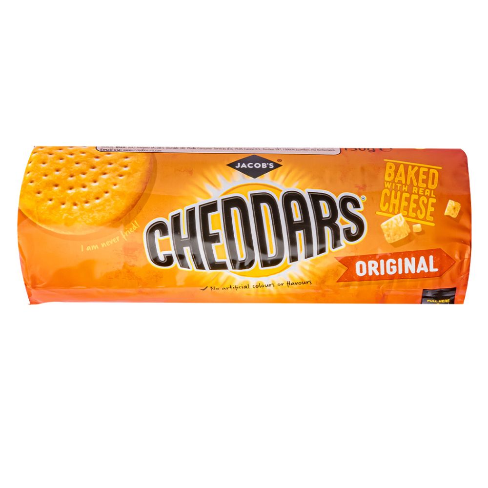 Jacob's Cheddars Roll - crackers al formaggio da 150g – American Uncle