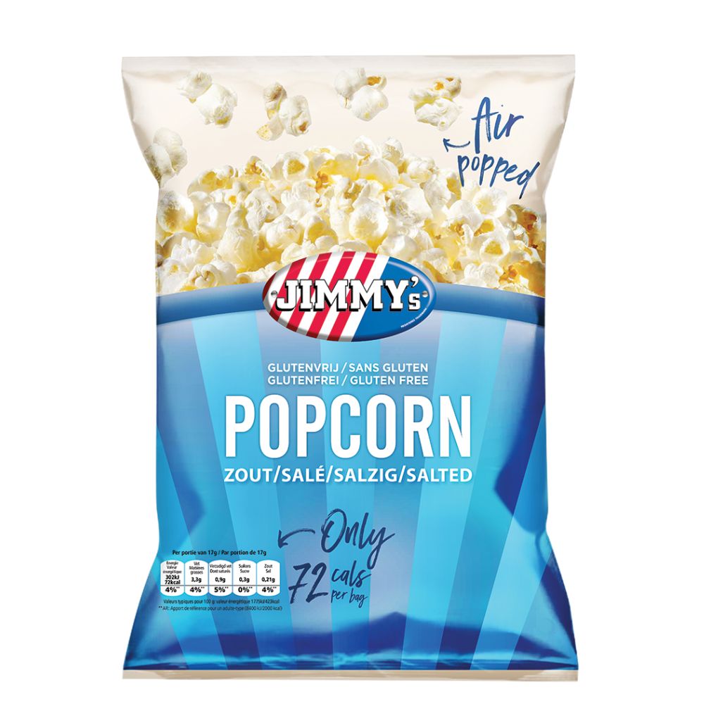 Jimmy's Popcorn Salty - popcorn salati da 17g – American Uncle