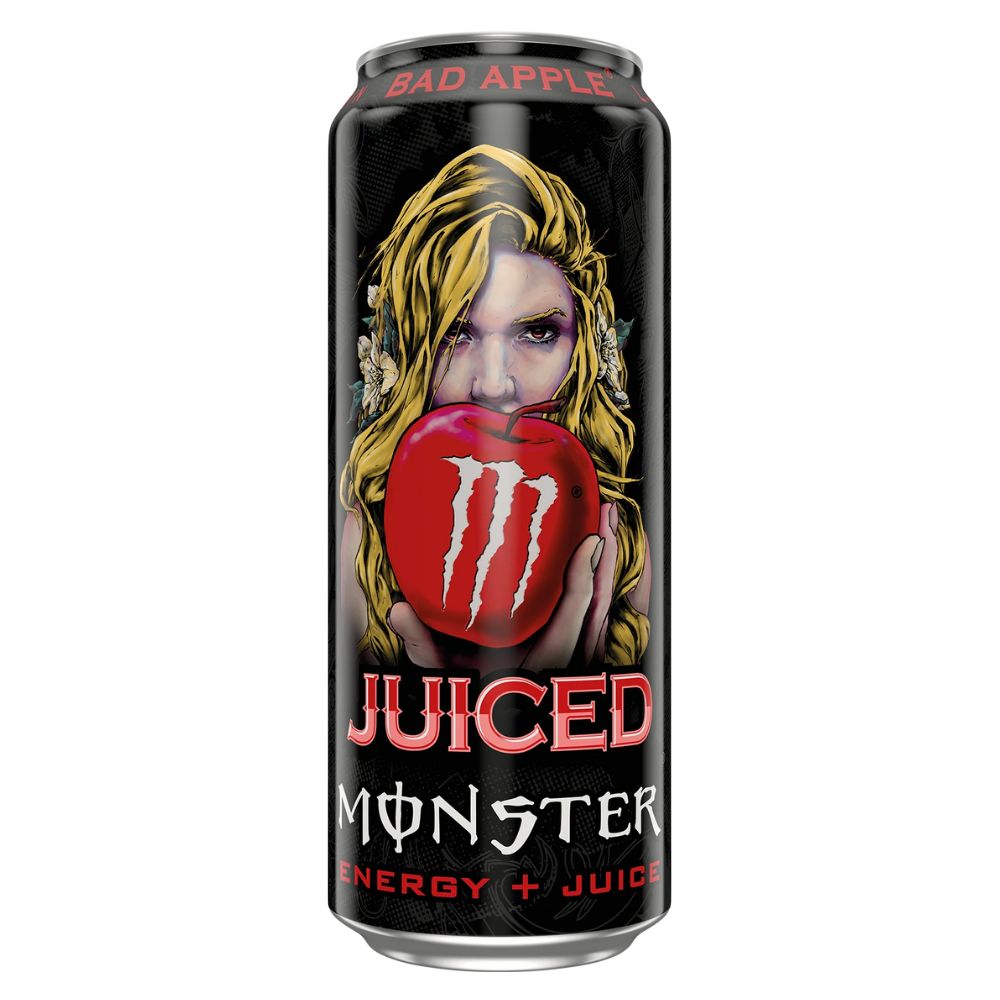 Juiced Monster Bad Apple - energy drink al gusto di mela da 500ml ...