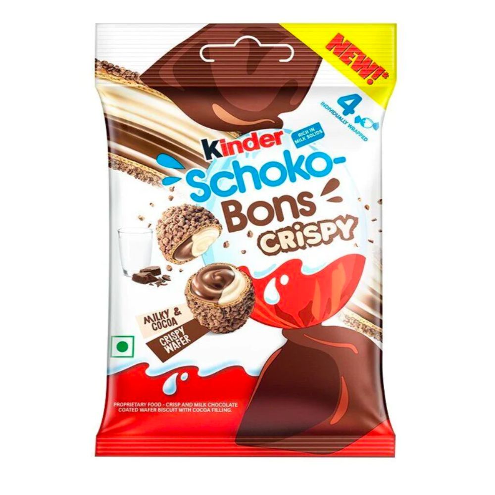 Kinder Tris Wafer - confezione da 5 wafer – 100g – American Uncle