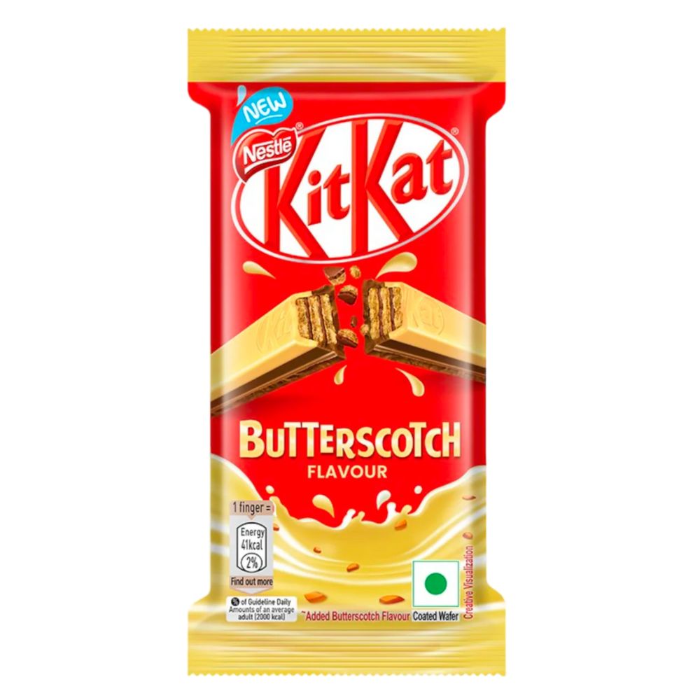 Kit Kat Butterscotch Flavour - wafer ricoperto di cioccolato al gusto ...