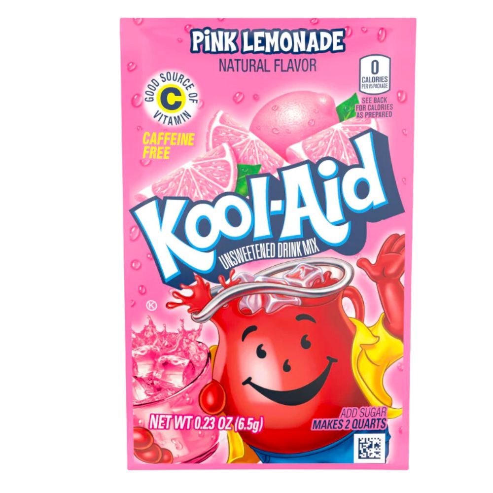 Kool Aid Pink Lemonade - preparato per bevande alla limonata rosa da 6 ...
