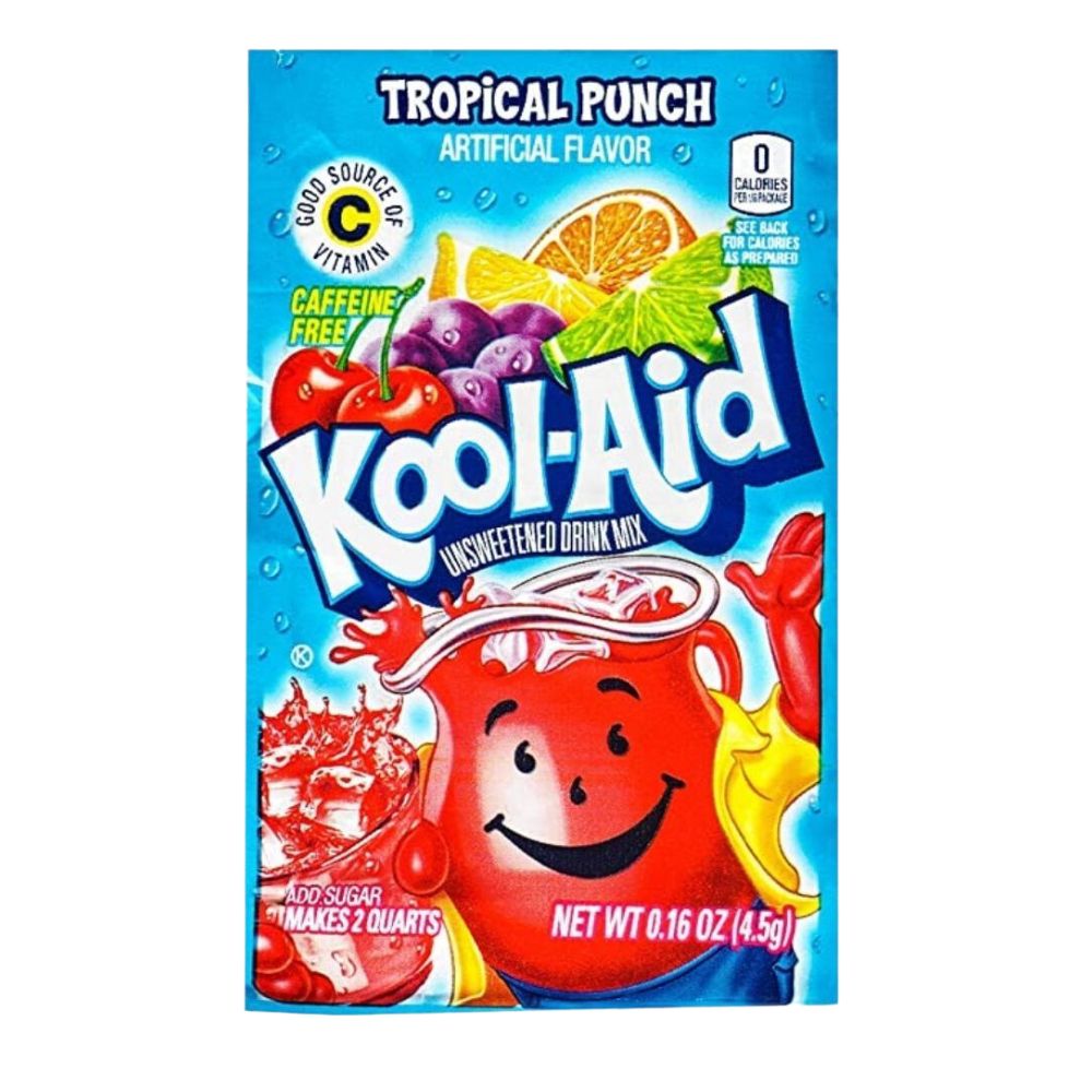 Kool Aid Tropical Punch - preparato per bevande ai frutti tropicali da ...